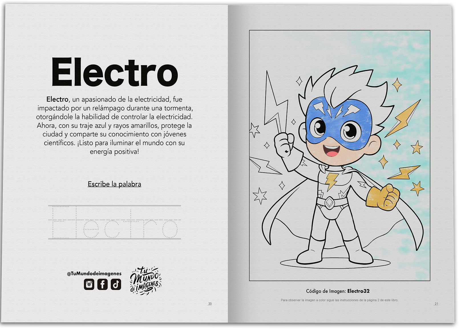 Tu Mundo de Imágenes – Libros para Colorear / Coloring Books