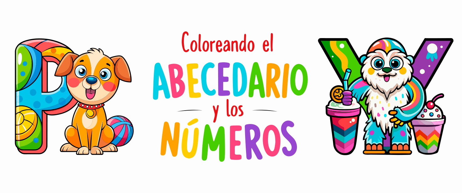 Guía de colores Coloreando el Alfabeto y los Números – Tu Mundo de Imágenes
